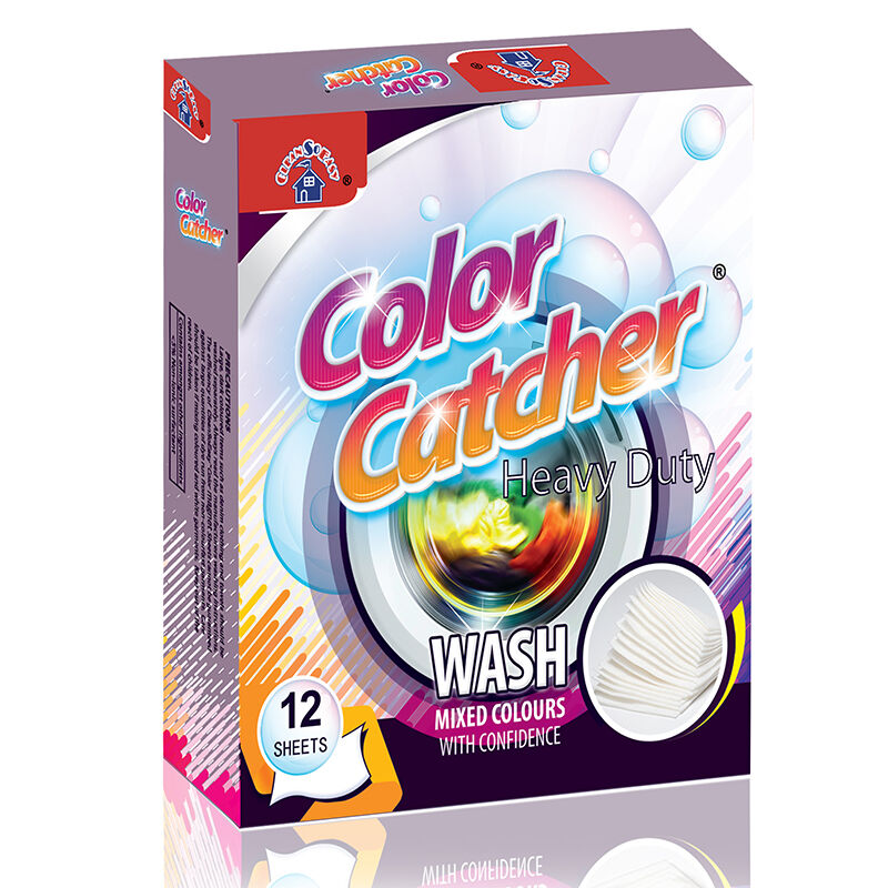Factory Price Non Woven Color Catcher Sheet Washing Color Grabber Avoid ...