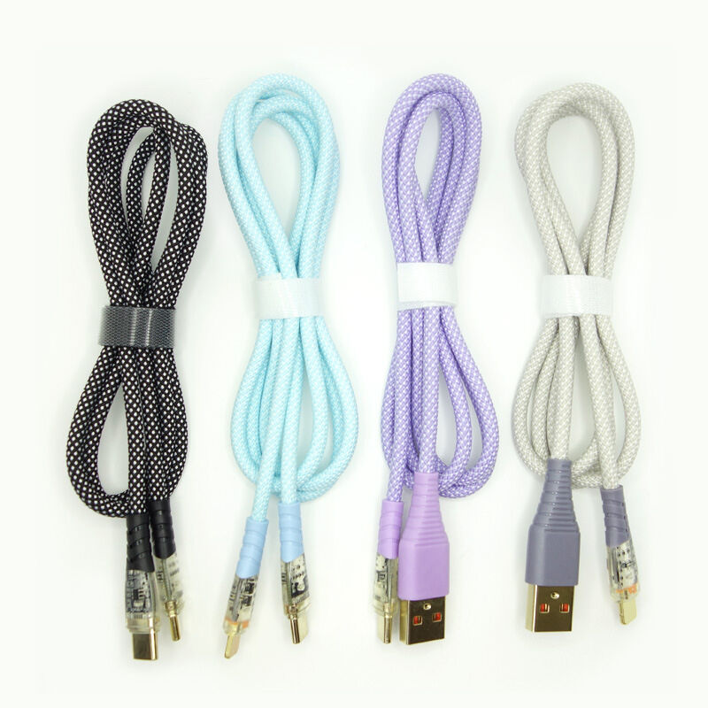 Laptop Pd Cable 60w Usb C To Usb C Lightning Power Cord Transparent ...