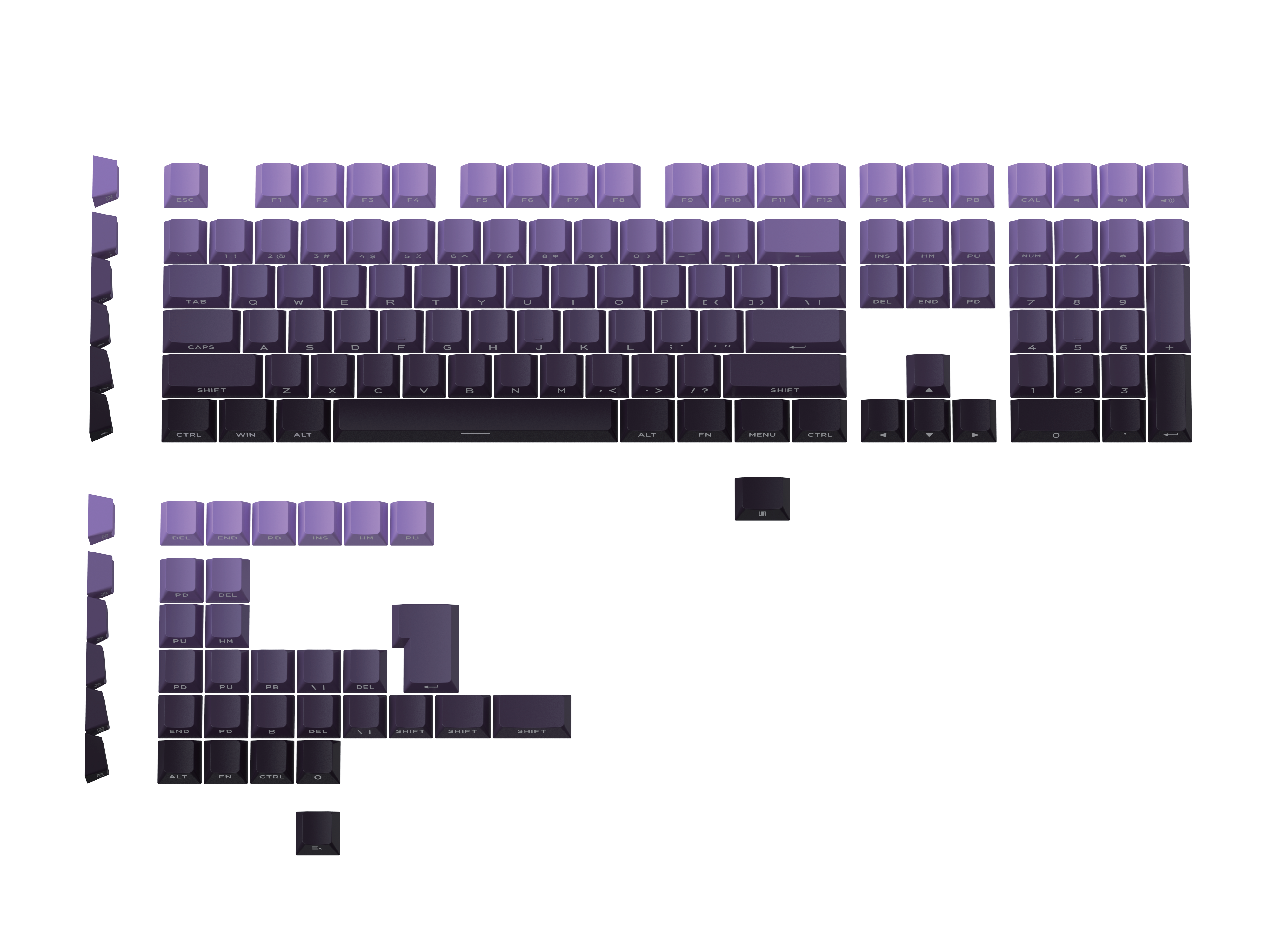 Buy China Wholesale Pbt Keycap Double Shoot Font With Light ...