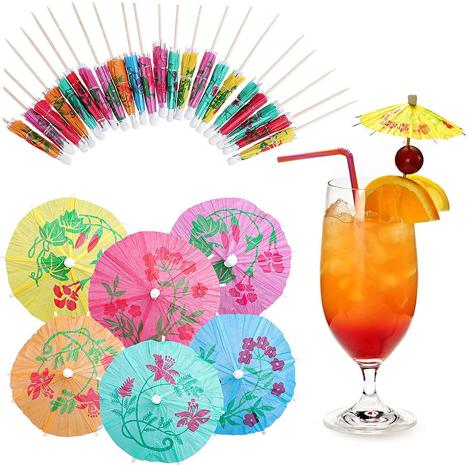 Ai-mich Decorative Party Customized Cocktail Paper Umbrella Cocktail ...