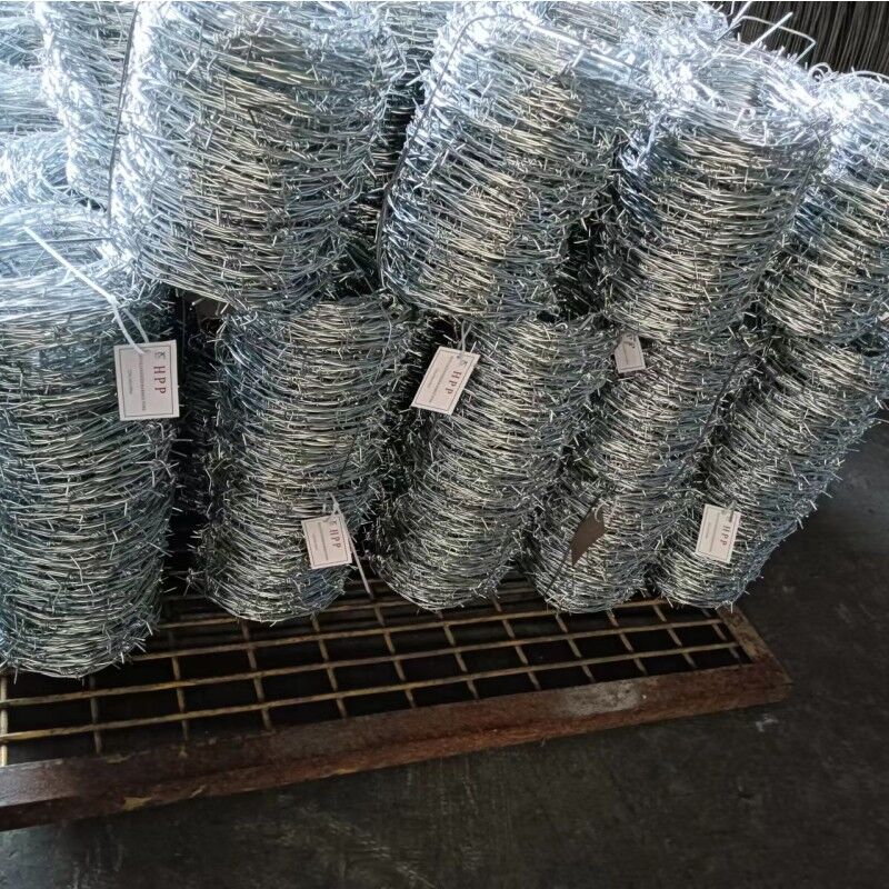 Wholesale Price Barbed Galvanized Barbed Wire Reverse Twist/double ...