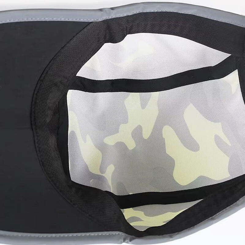 High-quality Foldable Mesh Drawstring Sports Cap With Reflective Stripe ...