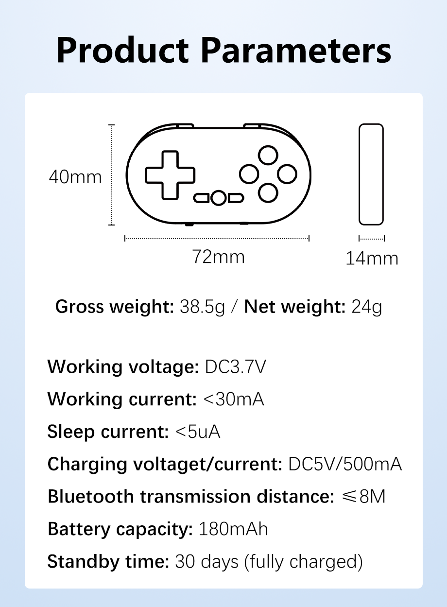 Shanwan New Generation Gamepad For Switch Wireless Joypad For Android ...