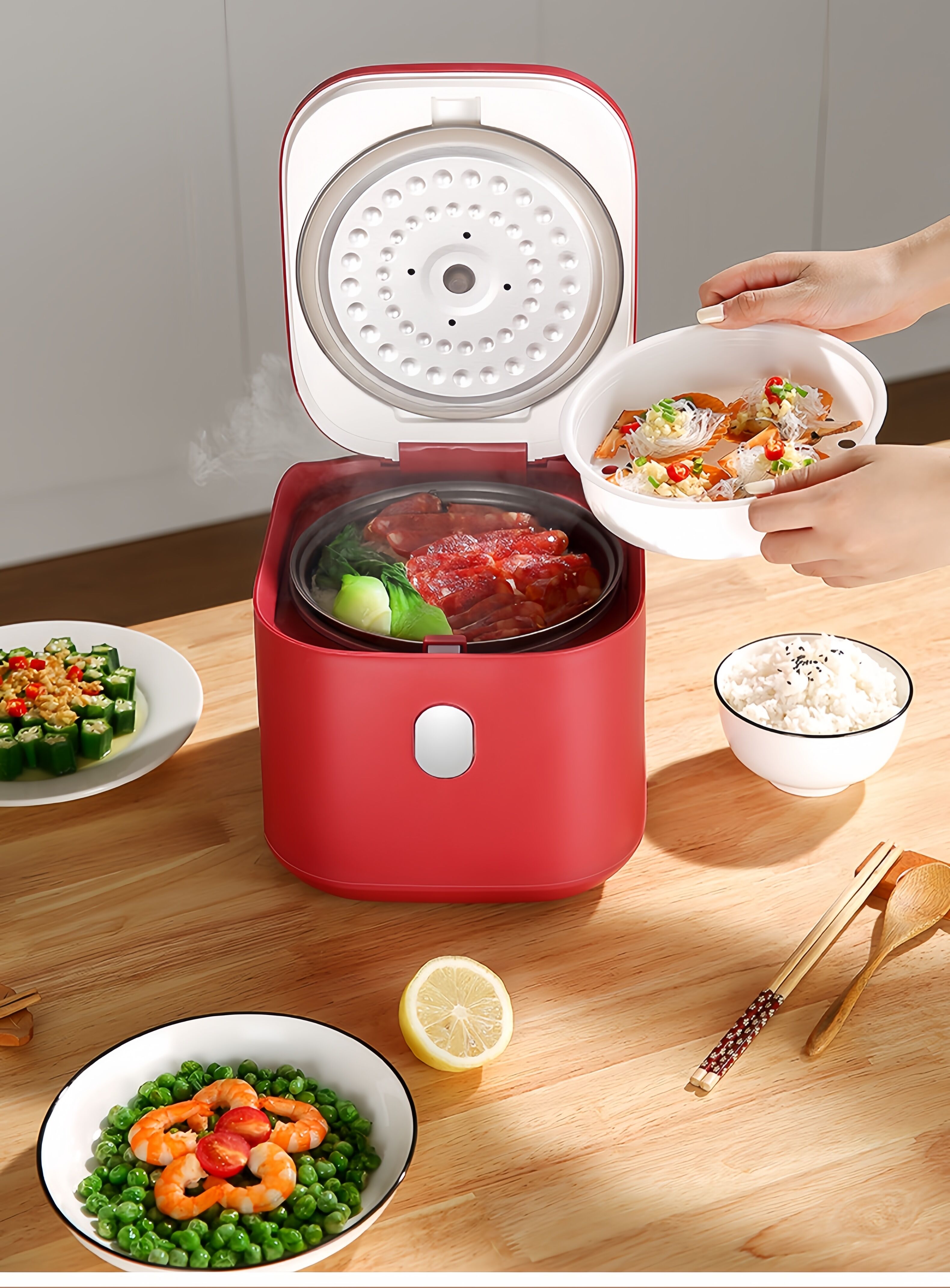 Monthly Sales Of 200,000 Kitchen Household Mini Smart Electric Rice ...
