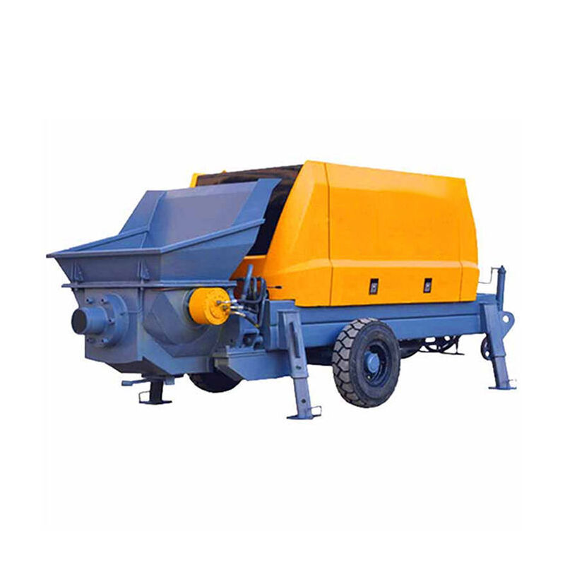 Mixer And Concrete Pump Cement Pump Machine Concrete Diesel Shotcrete ...
