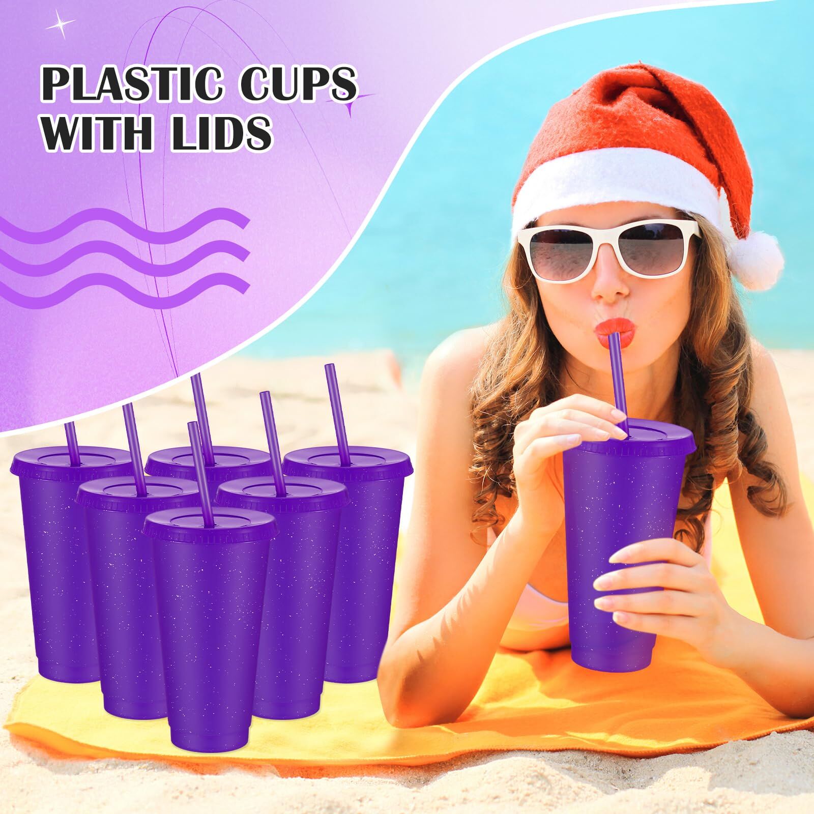 Reusable Matte Beverage Cup Customized Logo Color Changing Water Cup ...