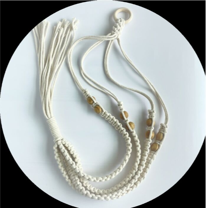 Decorative Handmade Woven Cotton Rope Decoration Hanging Rope Hanging ...