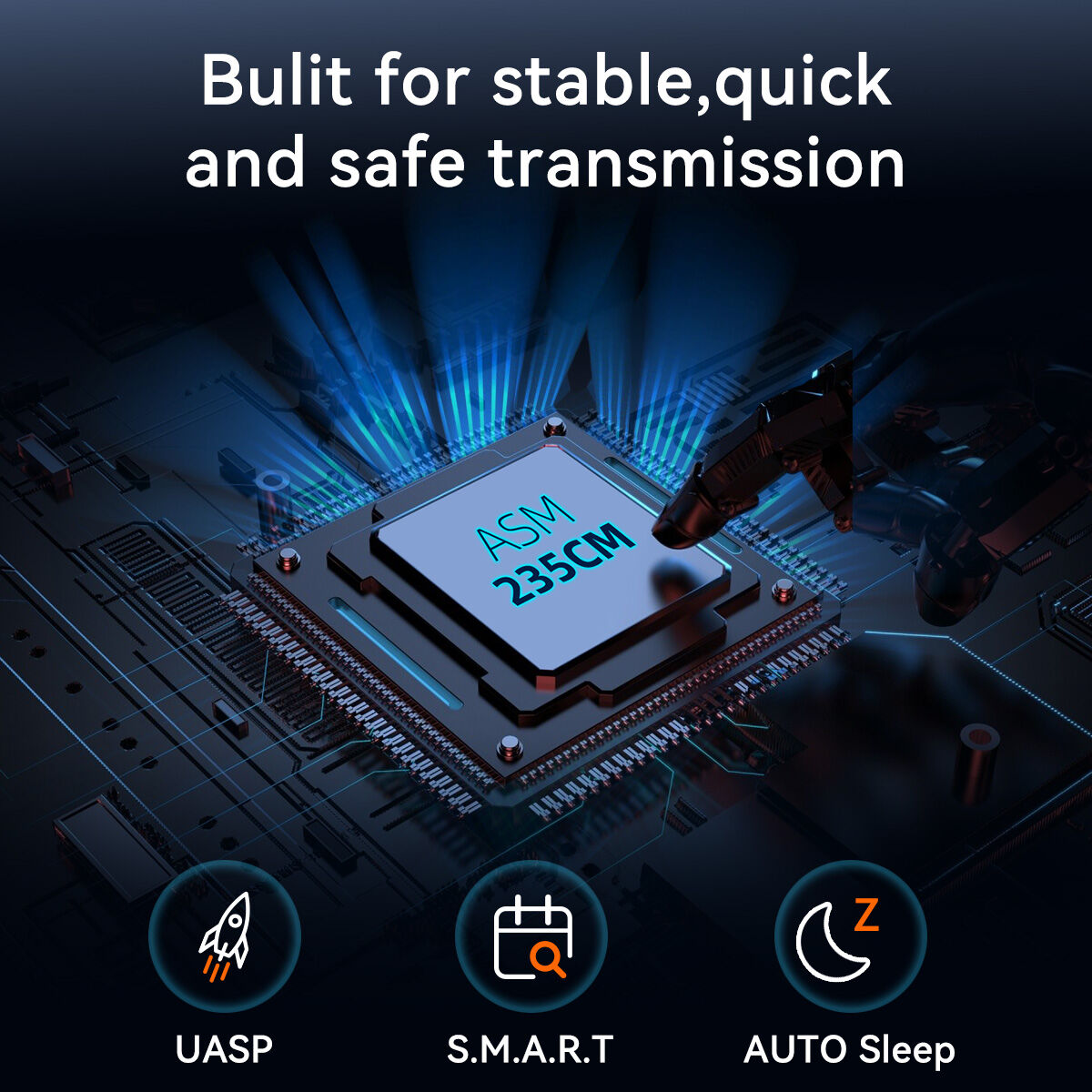 Maiwo K2588g2 Type C Enclosure For 2.5" Sata Hdd/ssd 2.5 Hard Drive ...