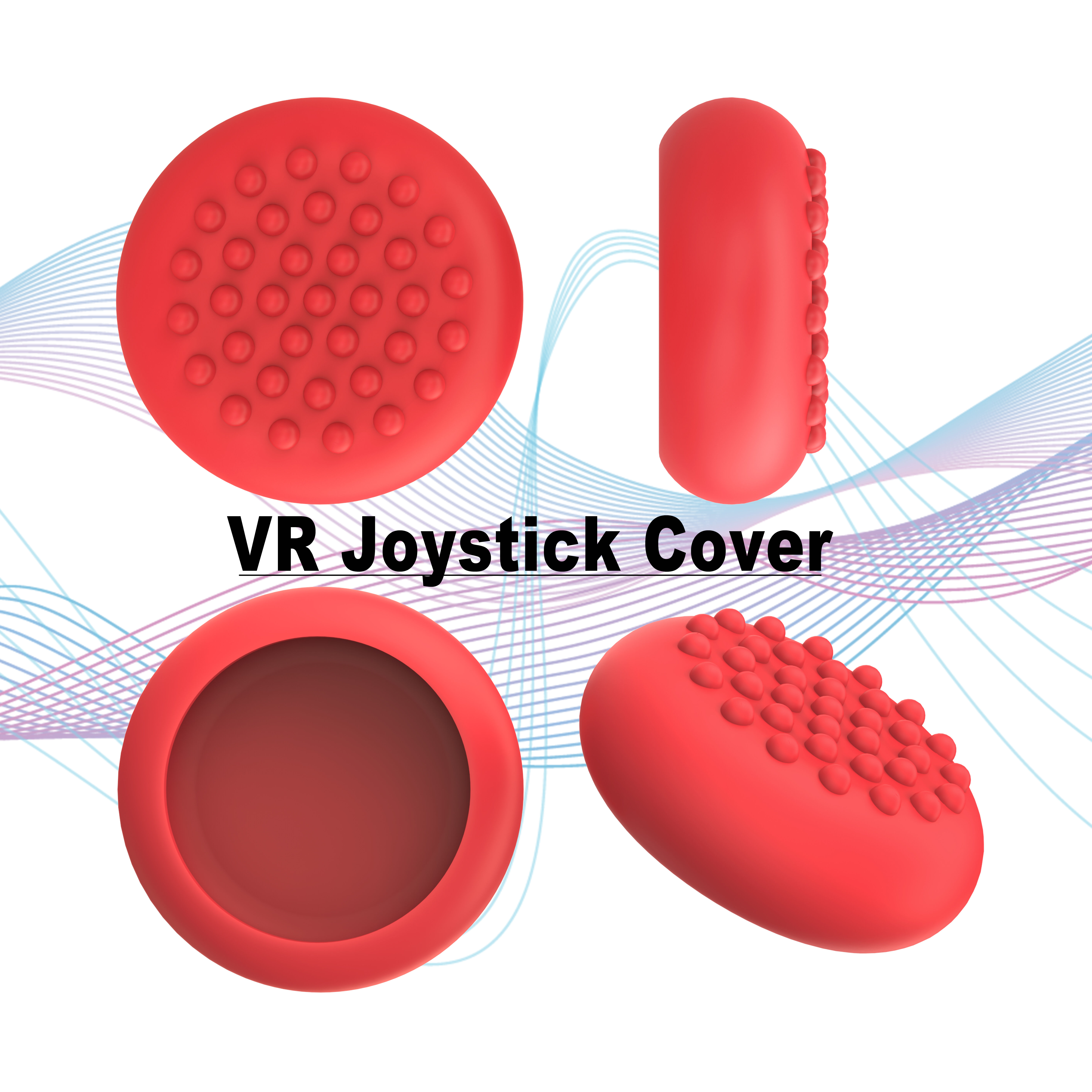Manufacturer Compatible Meta Quest 1&2&3 Quest Rift Vr Joystick Cover ...