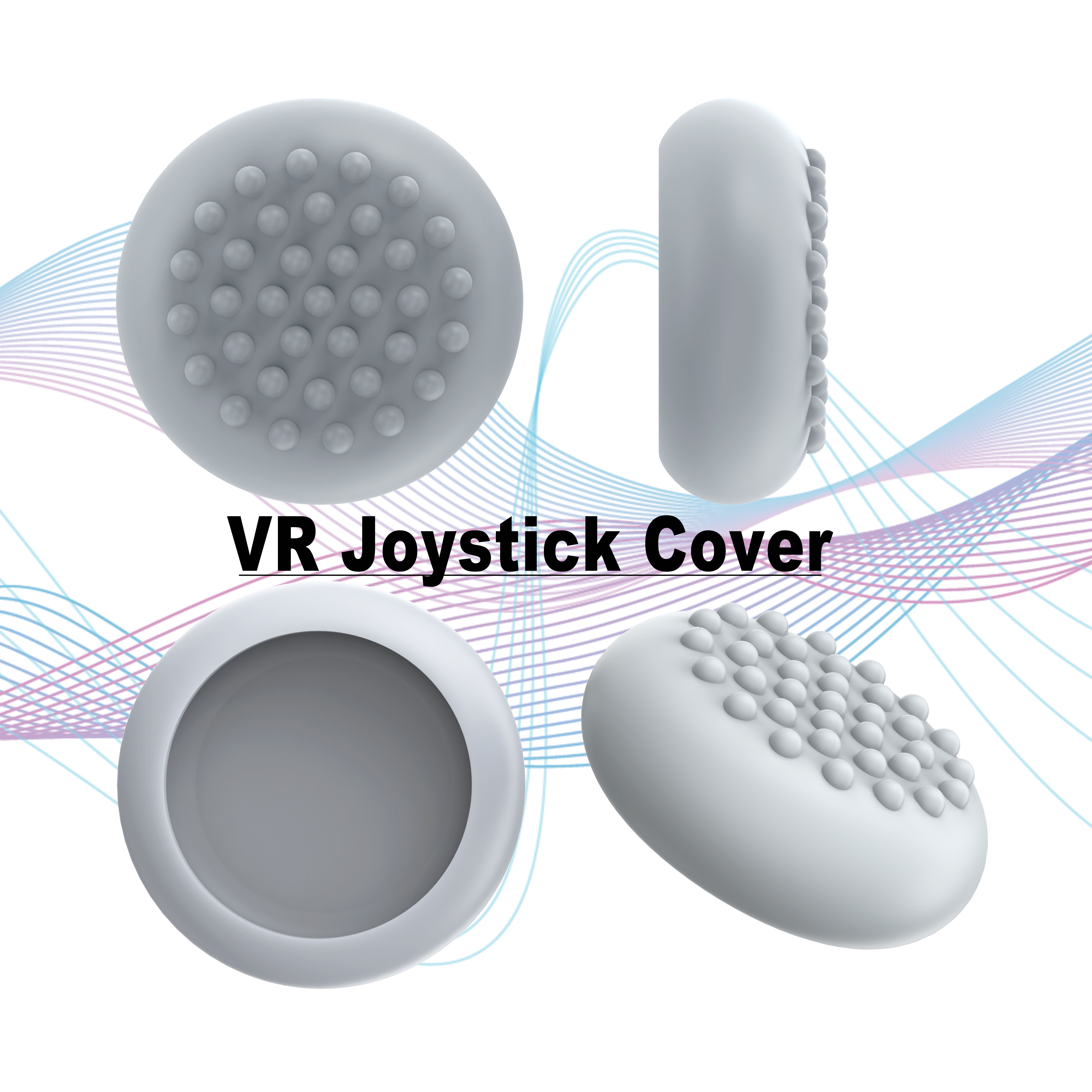 Manufacturer Compatible Meta Quest 1&2&3 Quest Rift Vr Joystick Cover ...