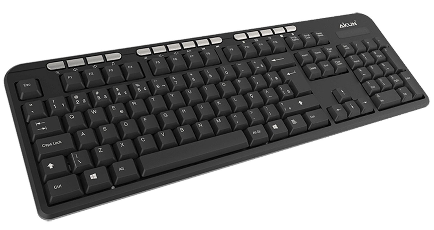 2.4ghz Wireless Full-size Multimedia Keyboard With 15 Hot Keys ...
