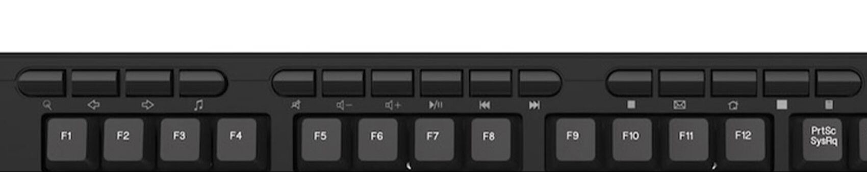 2.4ghz Wireless Full-size Multimedia Keyboard With 15 Hot Keys ...