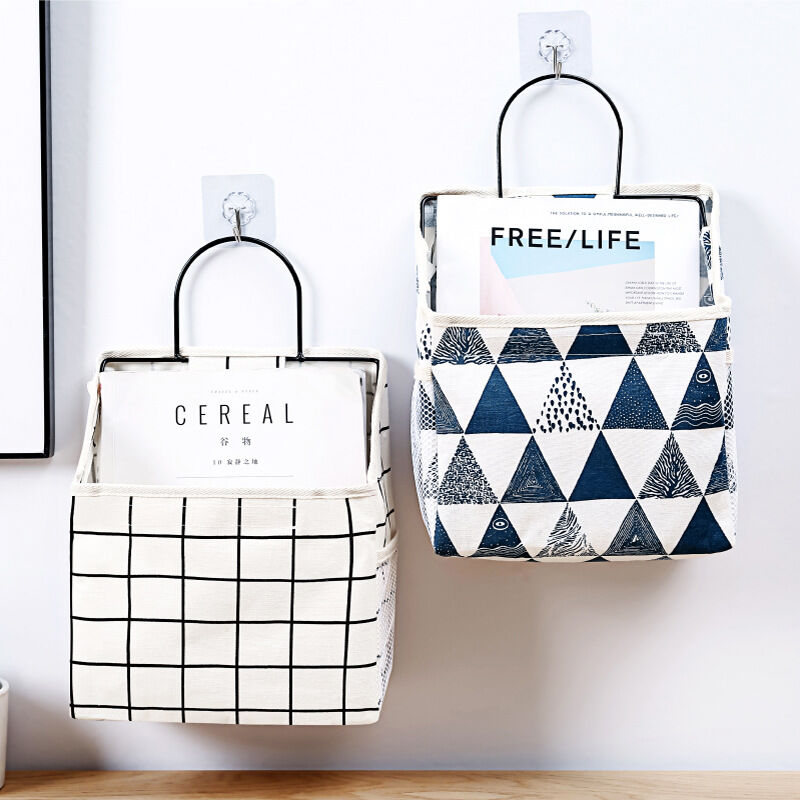 Artful Design Bag Wall Hanging Bag Dormitory Hanging Wall-type Small ...