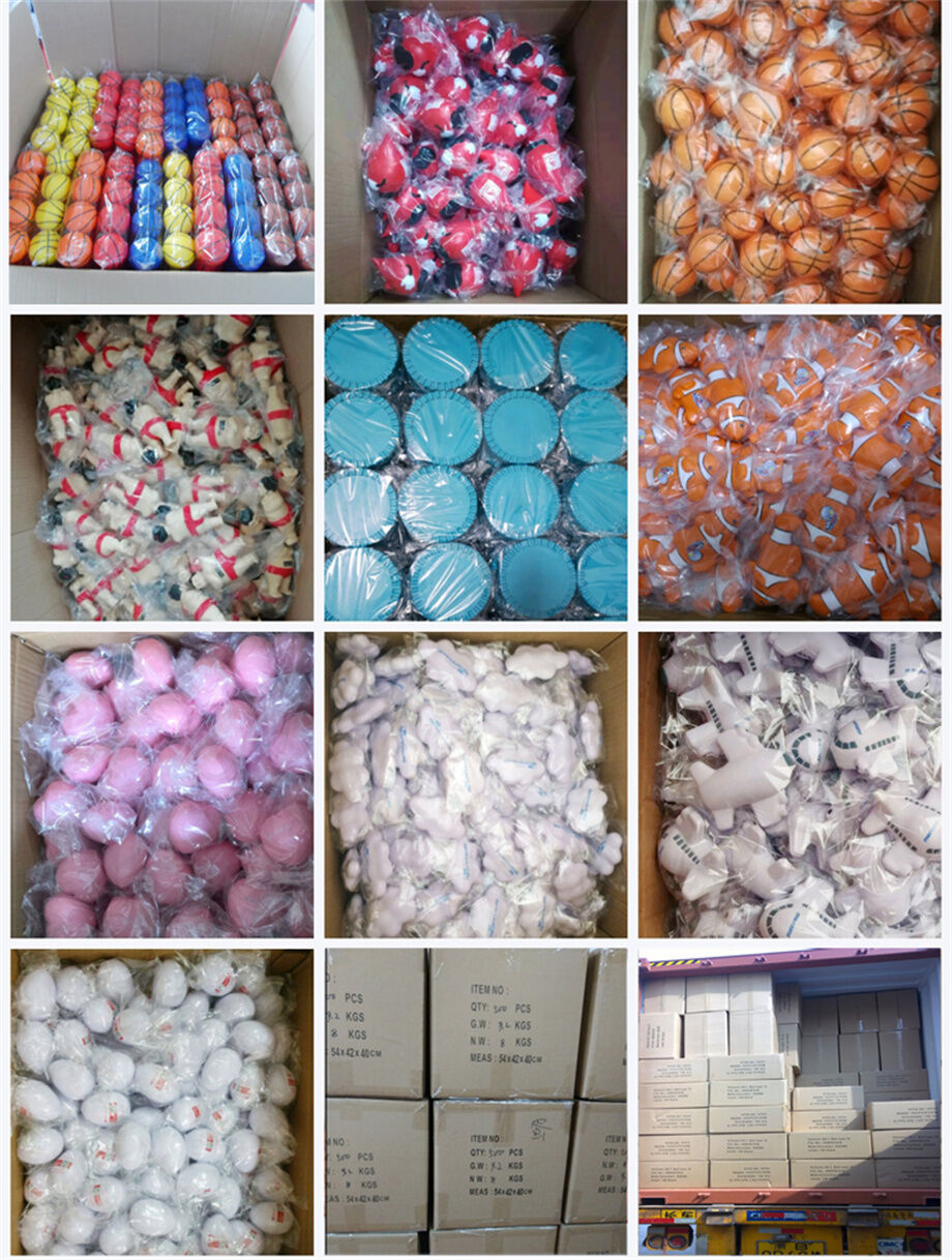 Wholesale Promotional Toy Astro Ball Hi Bounce Pu Foam Moon Shape Space ...