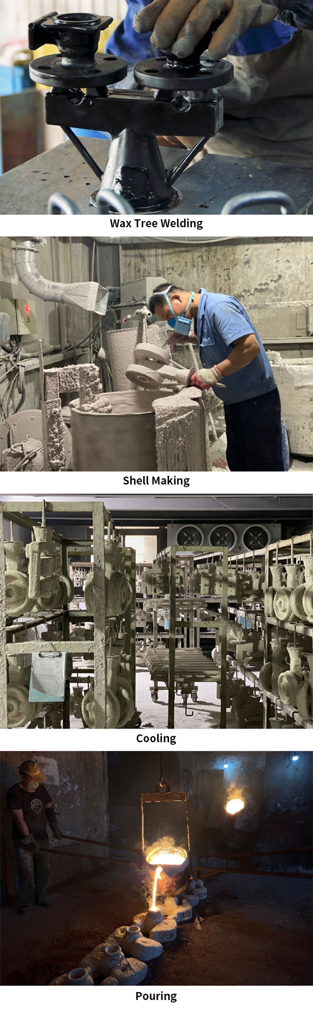 Densen Customized Stainless Steel Investment Casting Factory Casting ...