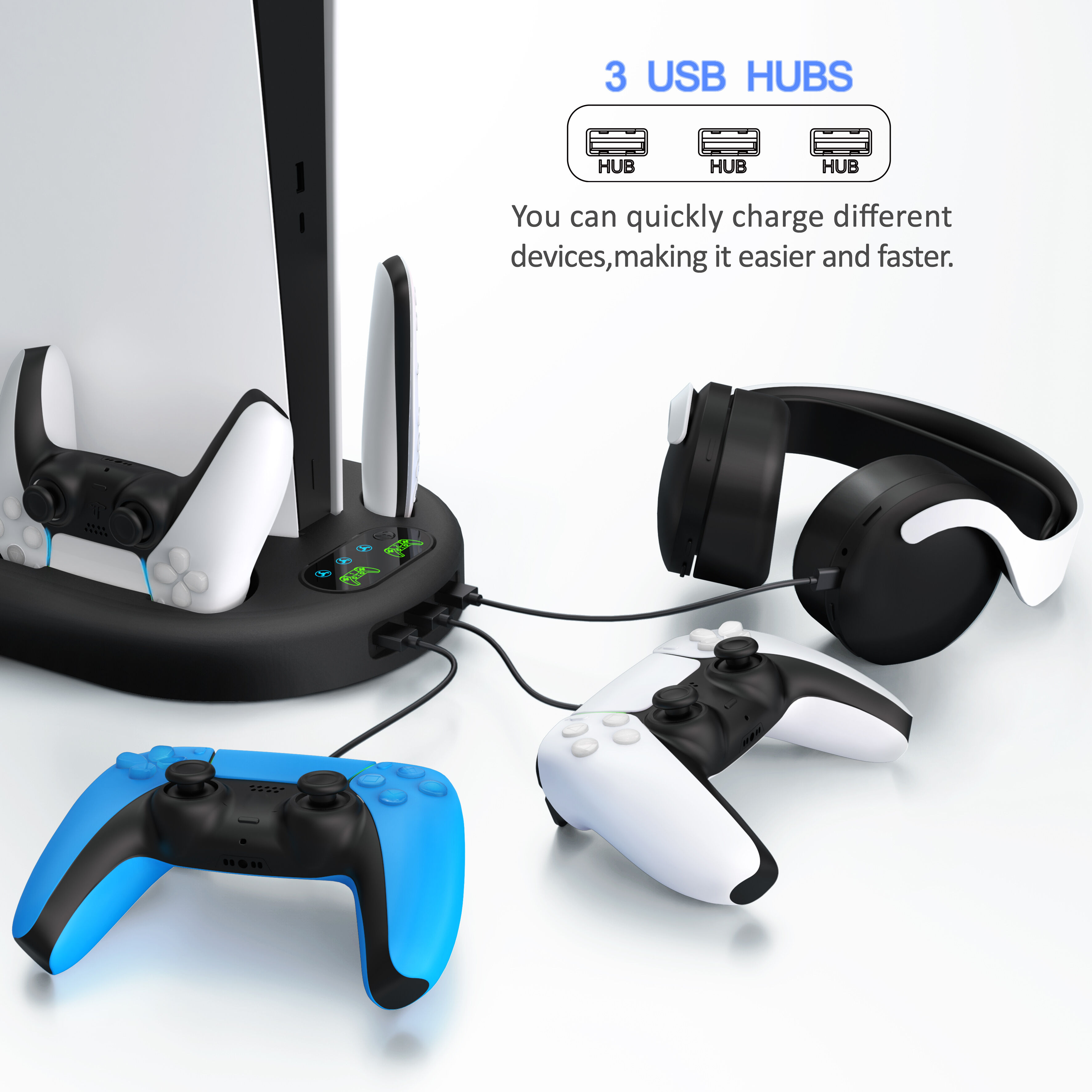 Ps5 Charging Dock Manufacturer Compatible With Play Station 5 ...