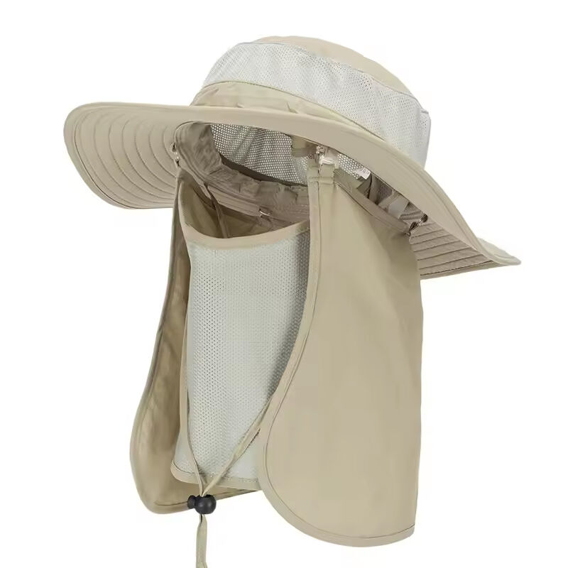 Outdoor Sun Protection Sunscreen Fisherman Hat Light Breathable ...
