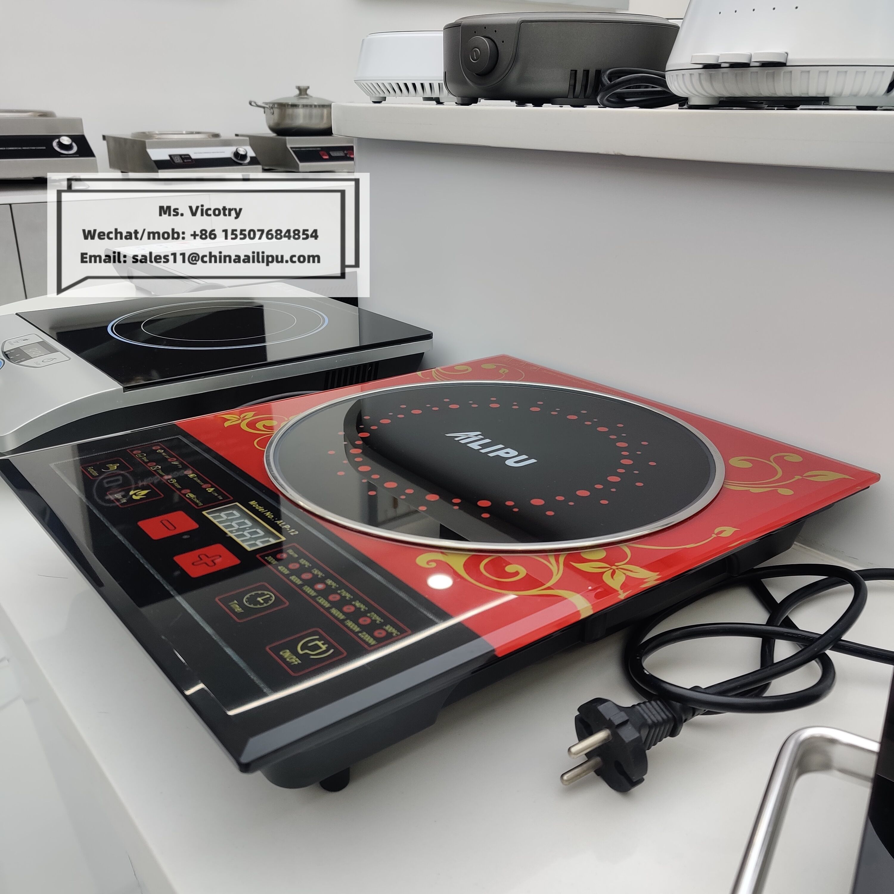 Alp-12 Induction Cooker With Blue Lighting, Alp Induction Cooktop, Alp ...