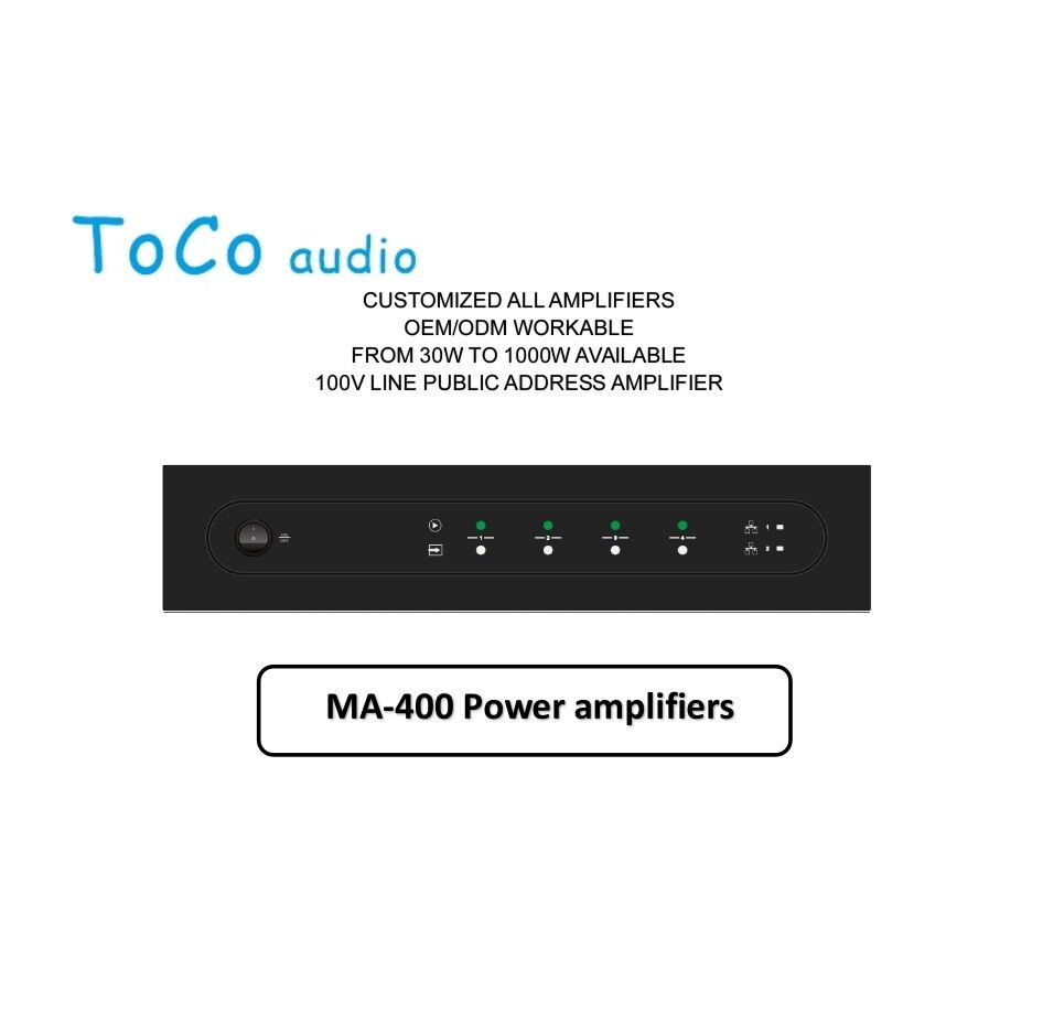 Bulk Buy China Wholesale Ma-400 Power Amplifier System That ...