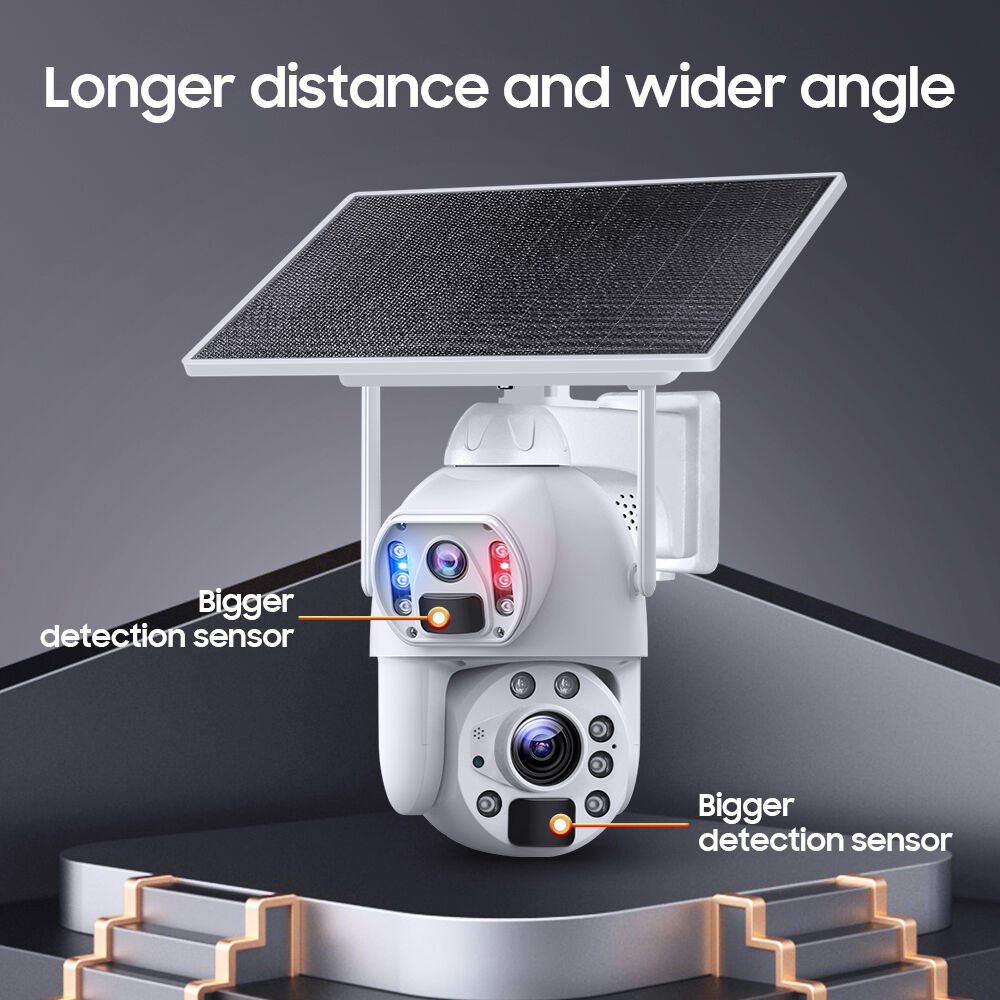 Oem Odm 36x Zoom 3k 6mp Dual Ptz Camera 4g Gsm Metal Outdoor Solar ...