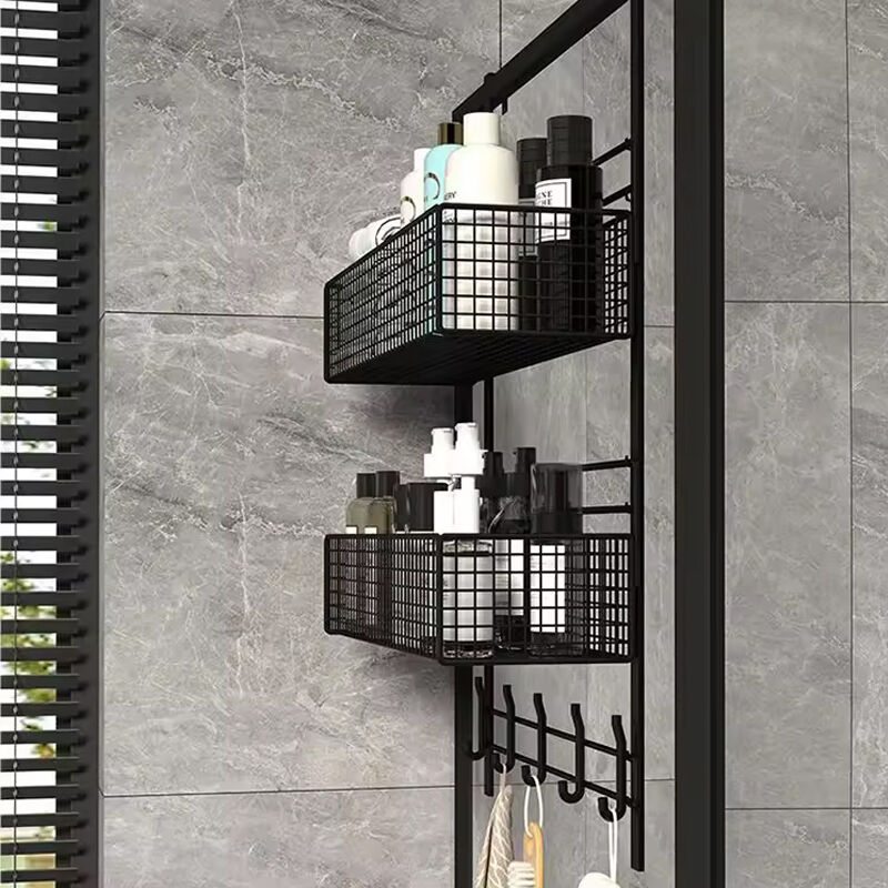 Custom Bathroom Hanging Over The Door Shower Caddy Hanging Shower Shelf ...