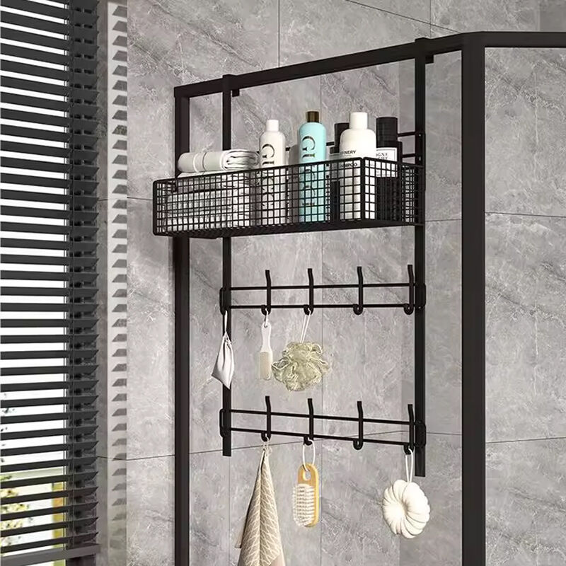 Custom Bathroom Hanging Over The Door Shower Caddy Hanging Shower Shelf ...