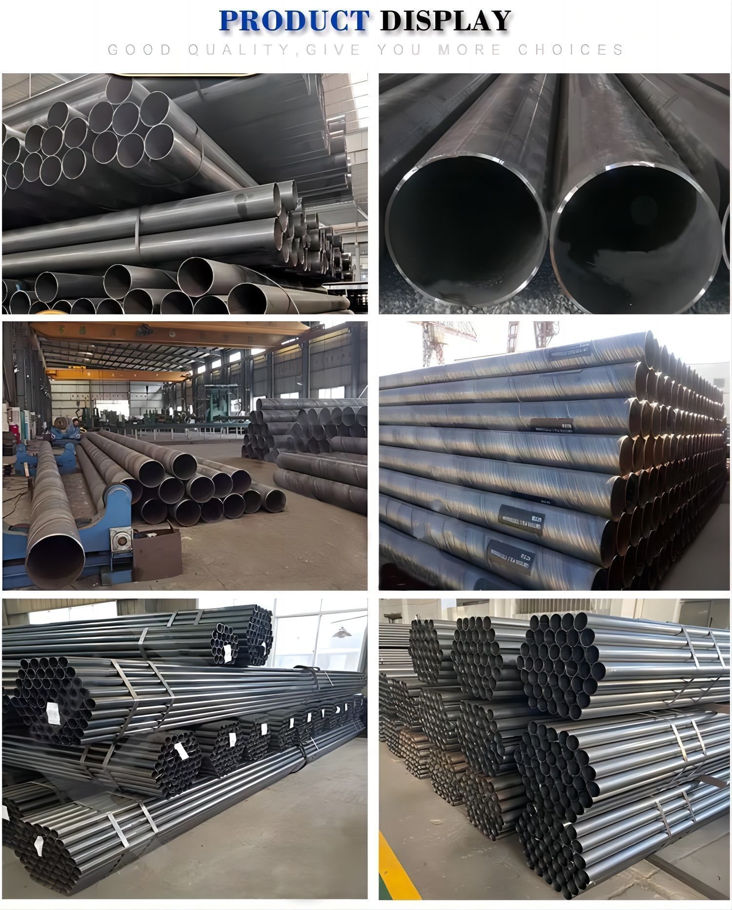 Heavy Duty Welded Steel Tubes Carbon Steel Erw Welded Pipe For ...