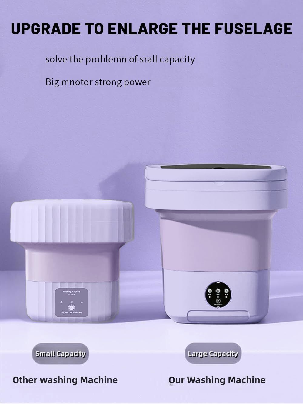 Buy China Wholesale Portable Washing Machine,mini Washer,11l Upgraded ...