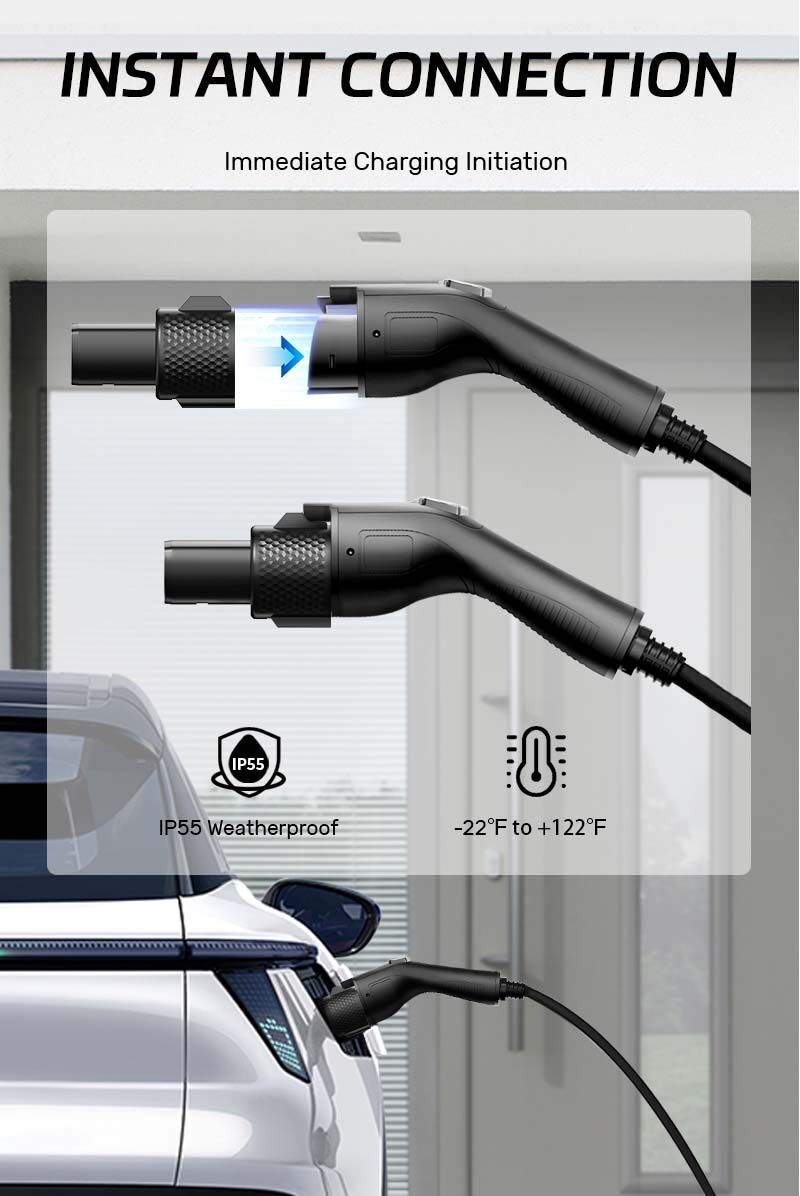 Best Selling 60a Ip55 Protection Level Type1 To Adapter For Tesla ...