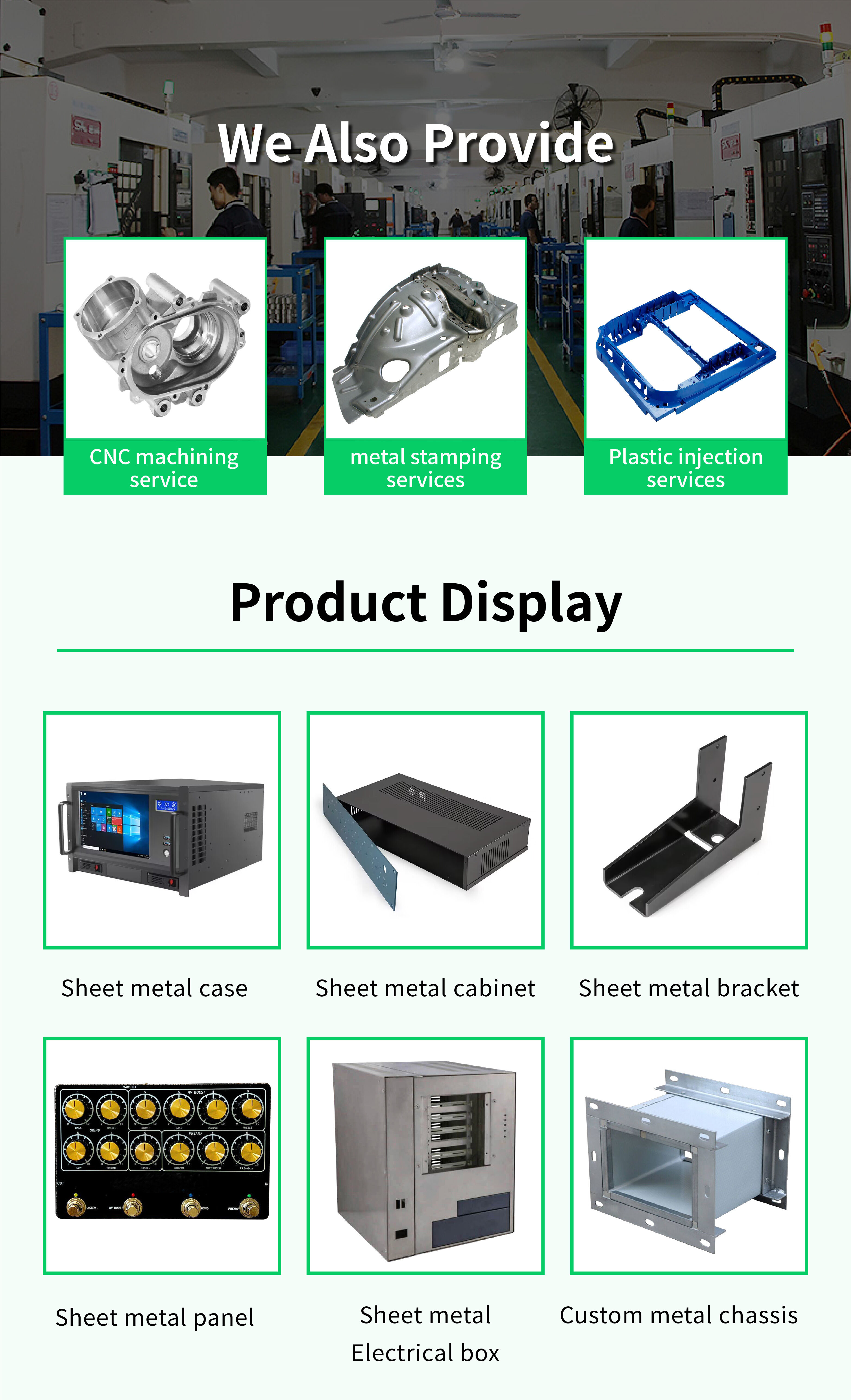 Buy China Wholesale Stainless Steel Sheet Metal Manufacturer Custom Sheet Metal Working Aluminum ...