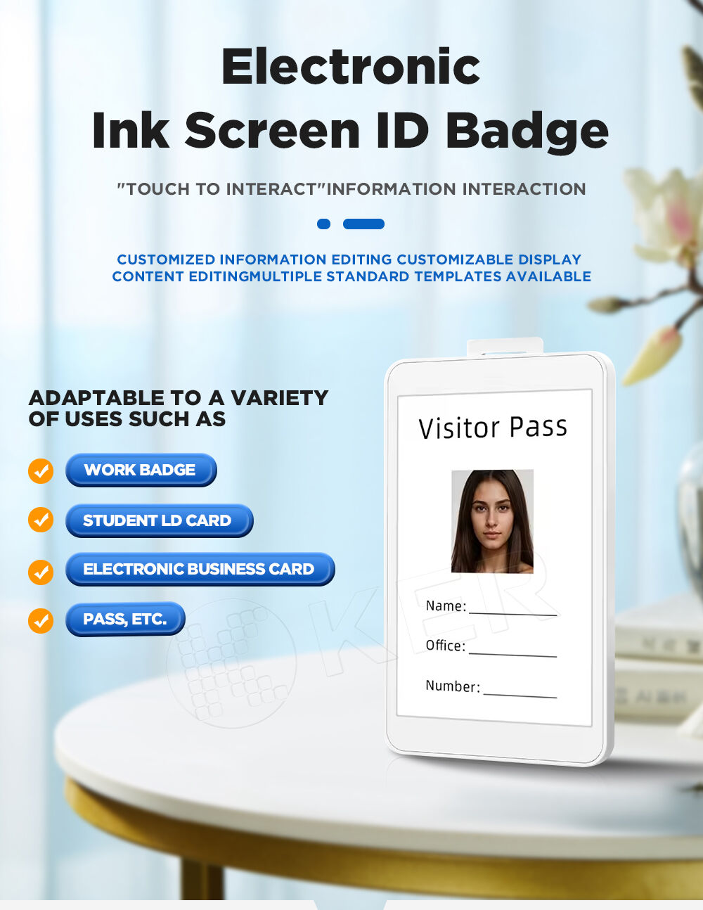 Factory Direct High Quality China Wholesale Electronic Badge Nfc ...