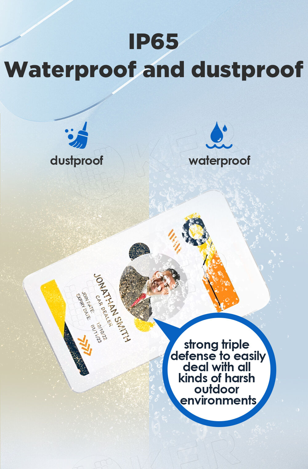 Bulk Buy China Wholesale Customize Rfid/nfc Plastic Card Smart Employee ...