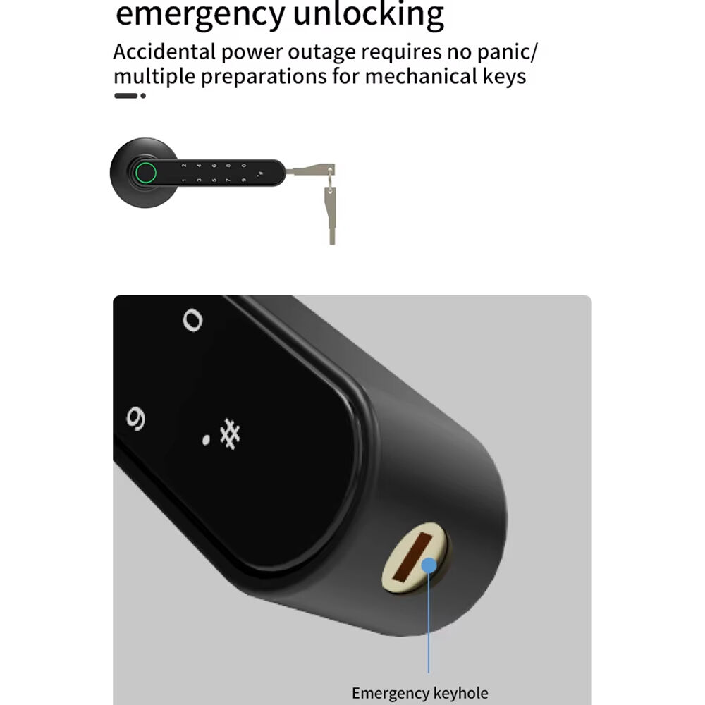 Electronic Smart Lock Usb Rechargeable Fingerprint Door Lock Security ...