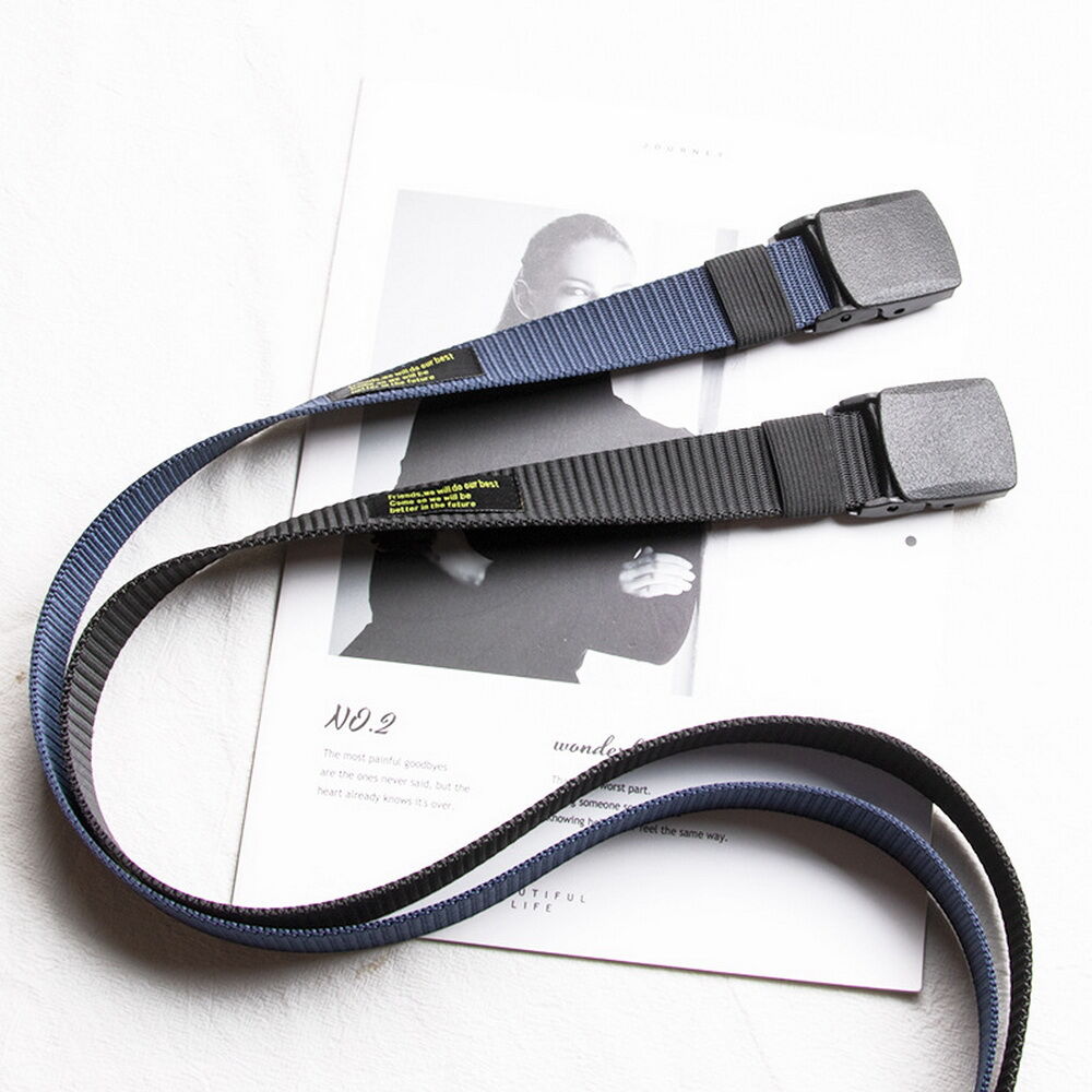 Custom High Quality Strap Automatic Buckle Nylon Belt Male Waist Belt ...
