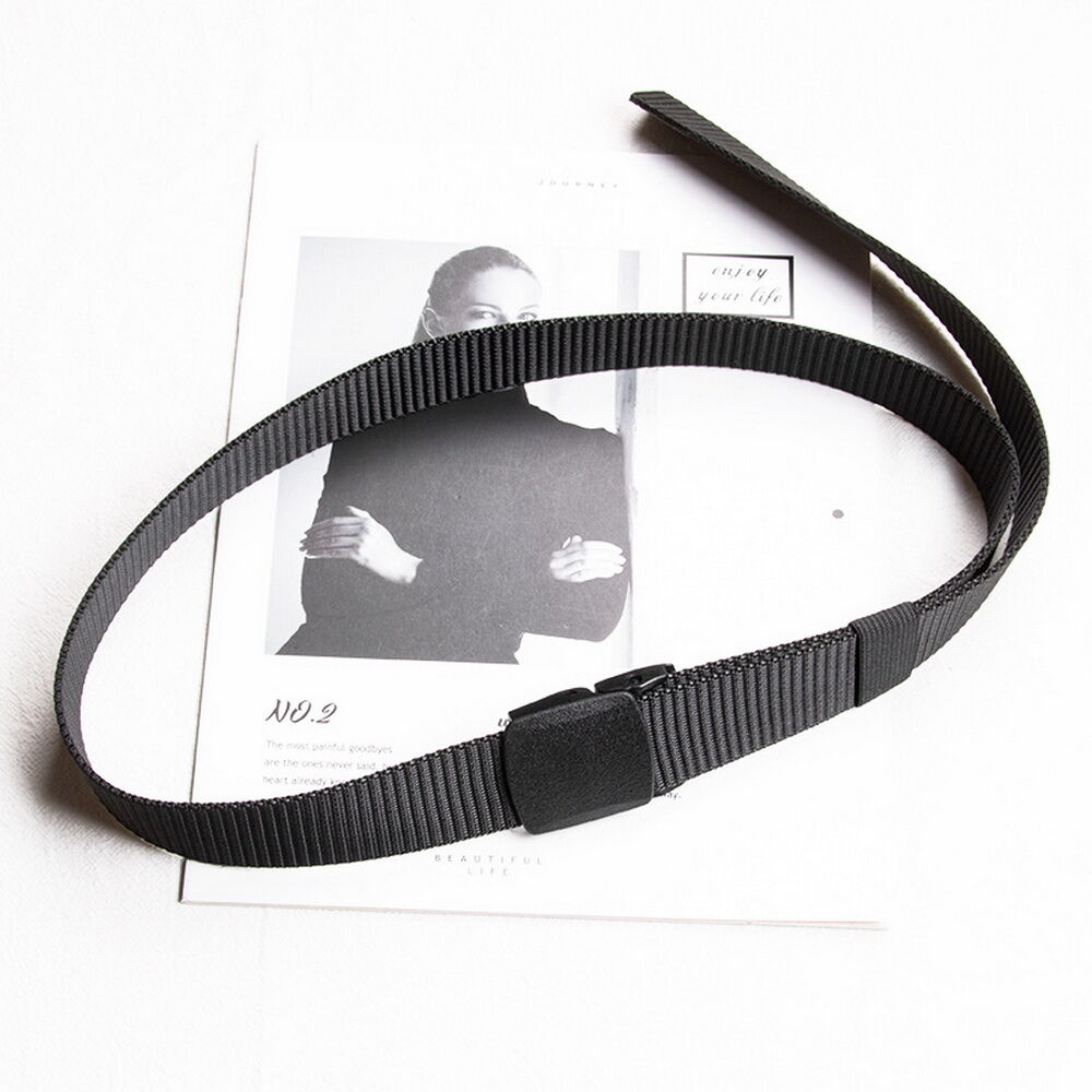 Custom High Quality Strap Automatic Buckle Nylon Belt Male Waist Belt ...