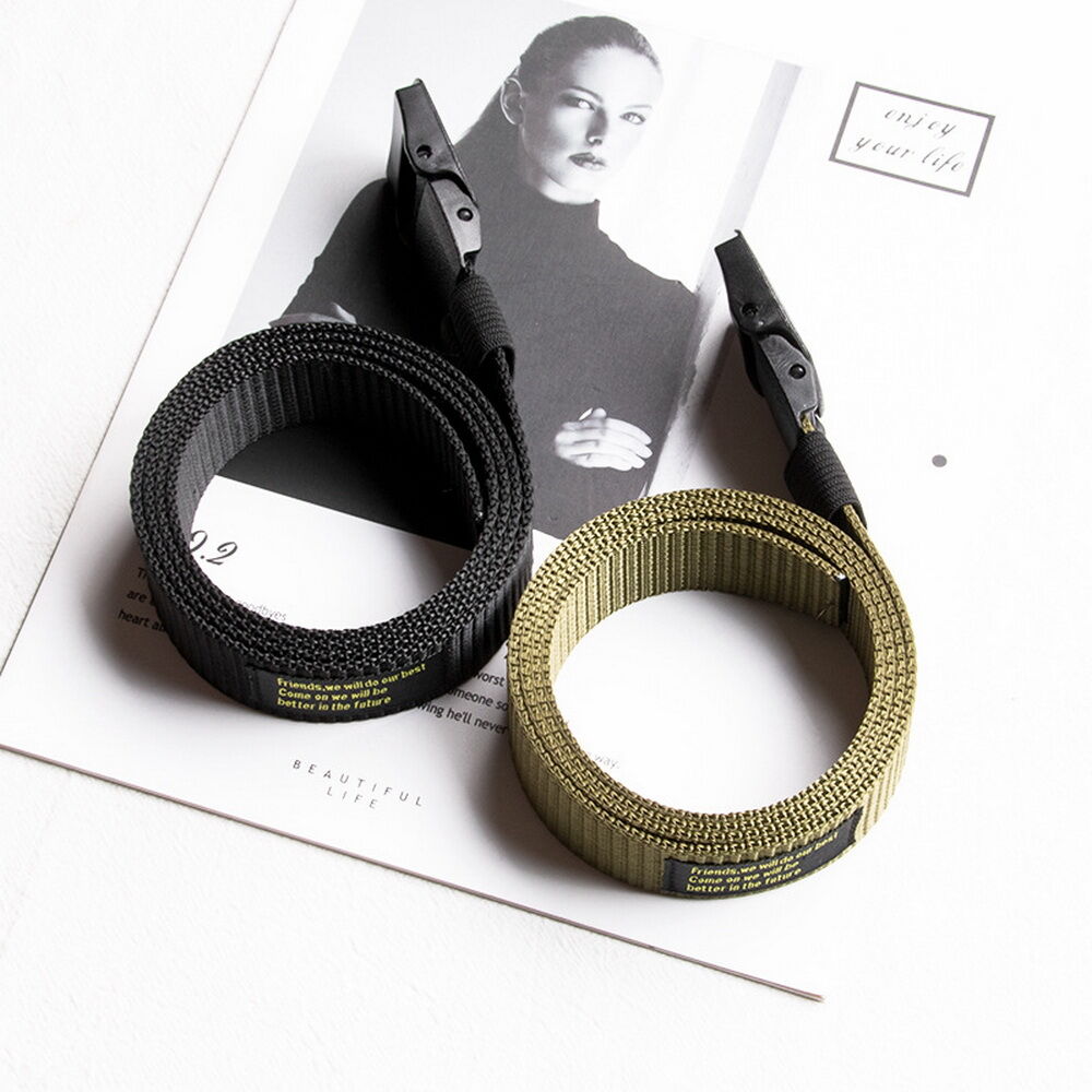 Custom High Quality Strap Automatic Buckle Nylon Belt Male Waist Belt ...