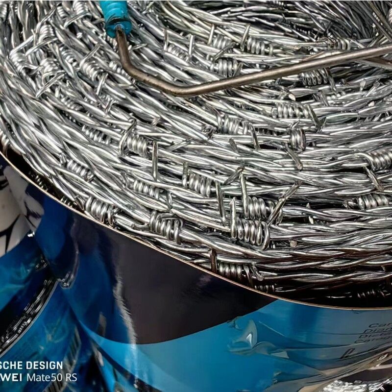 Hot Sale Factory Supply Hot Dipped Galvanized Bwg 16 Barbed Wire Fence ...