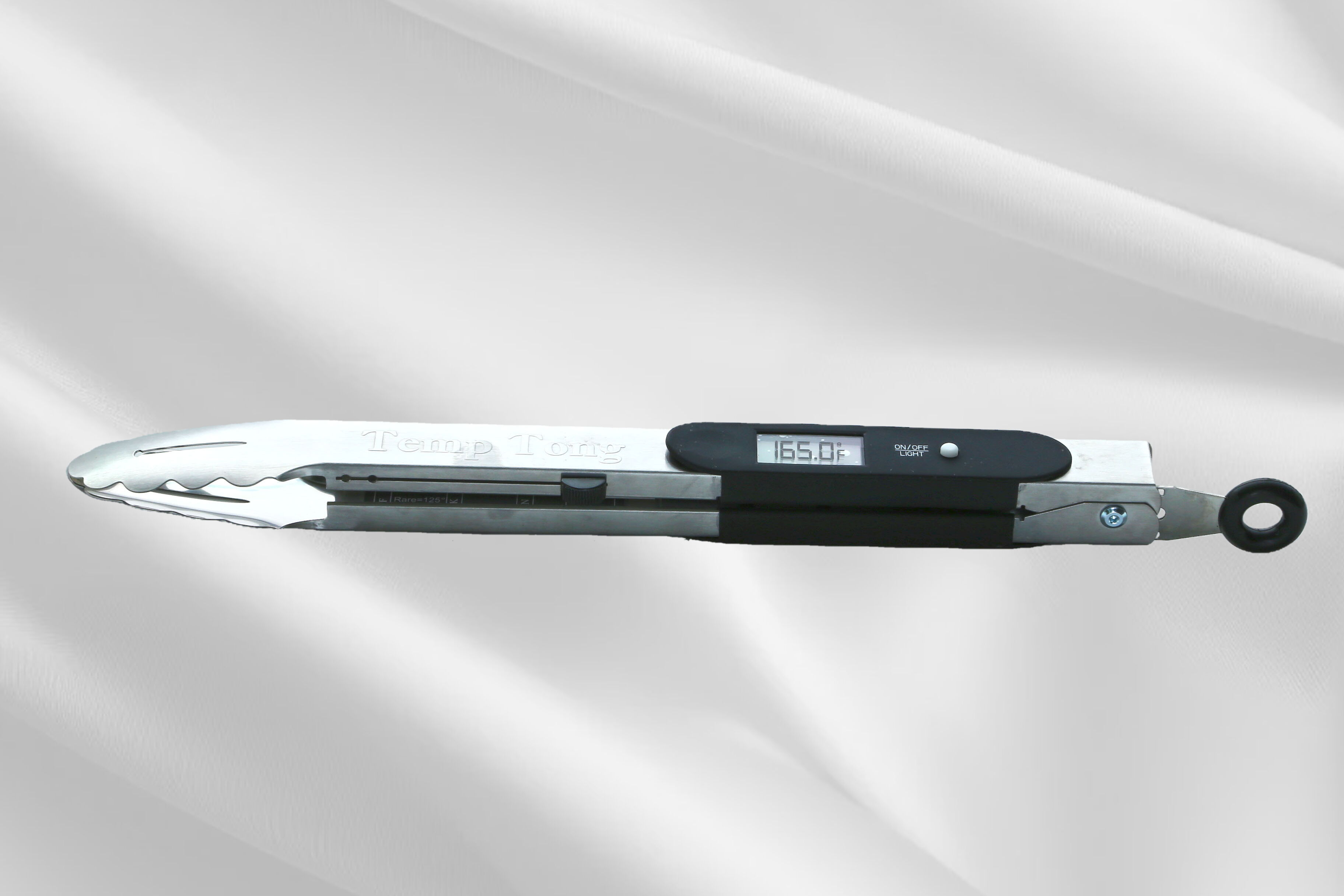 Stainless Steel Food Tong With Digital Temperature Display - Expore ...