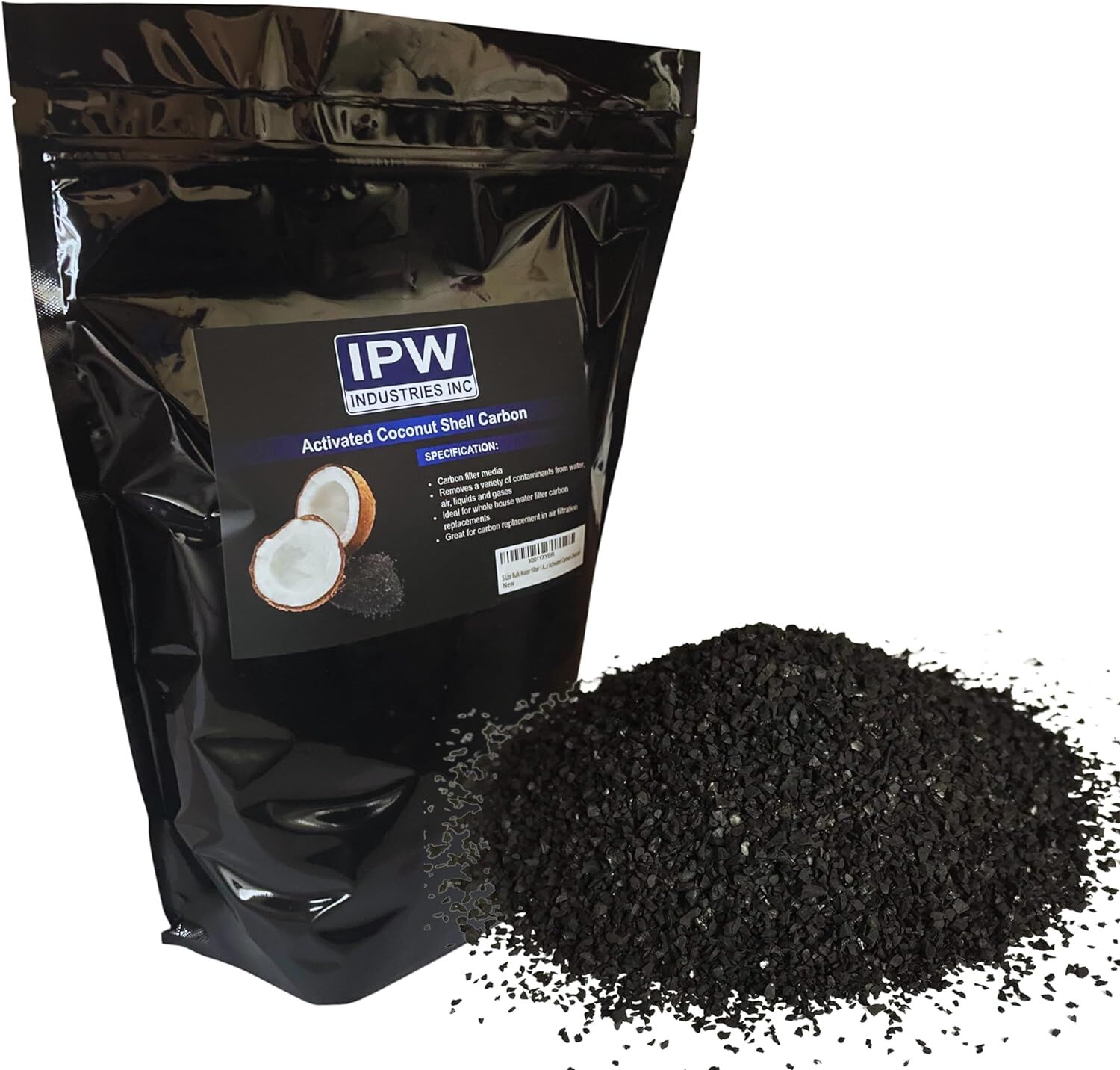 5 Lbs Bulk Water Filter/air Filter Refill Coconut Shell Granular ...
