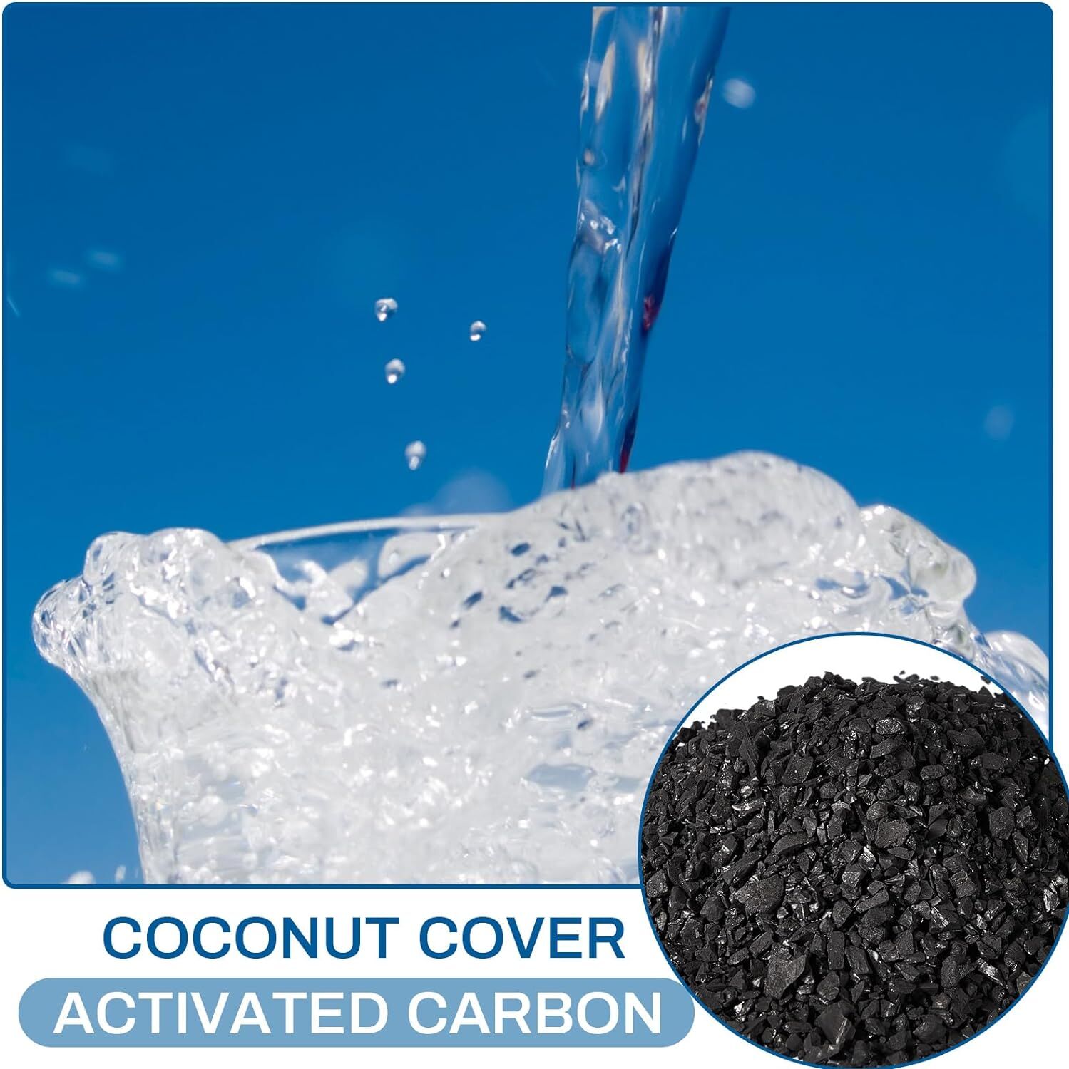 5 Lbs Bulk Water Filter/air Filter Refill Coconut Shell Granular ...
