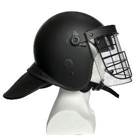 Bulk Buy China Wholesale Abs Anti-riot Helmets With Iron Grill ...
