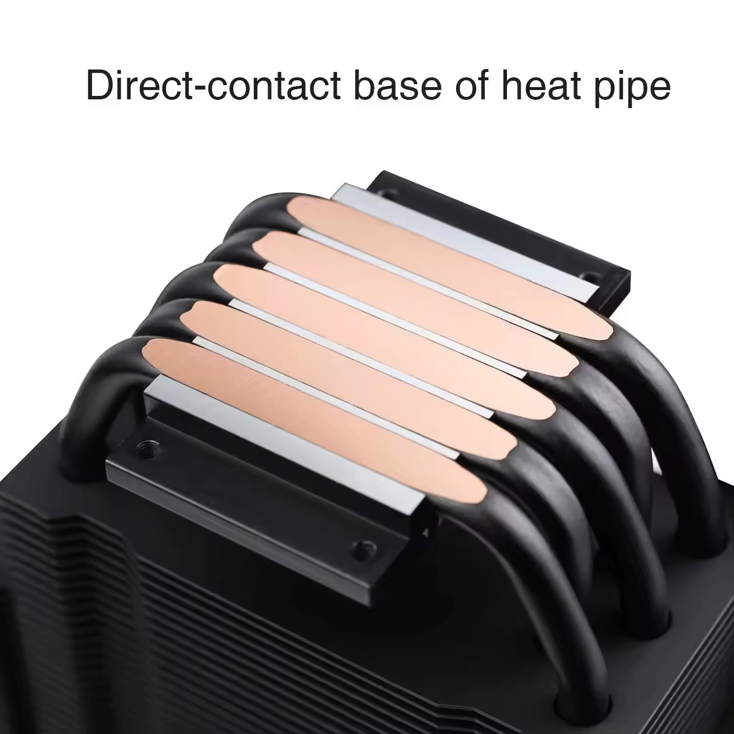 All White120mm 5 Heat Pipes Gaming Computer Argb Cpu Fans Efficient ...