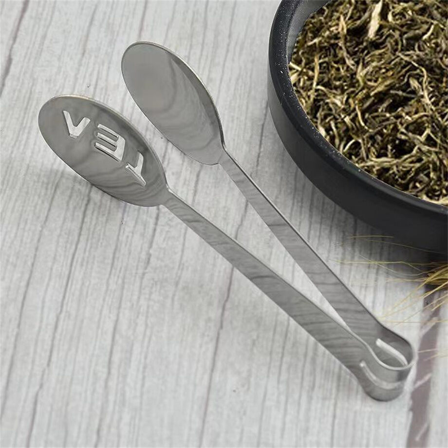 Food Grade Stainless Steel Tea Bag Tongs Teabag Squeezer Strainer ...