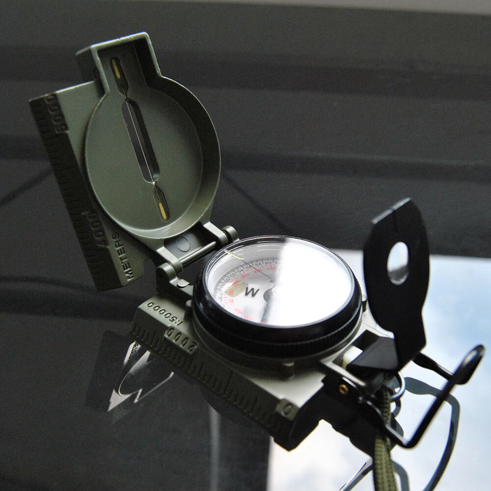 Us Army Compass Orienteering Sighting Military Compass Armygreen For ...
