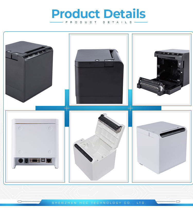 Wholesale Serial + Usb 300mm/s 1d/2d Barcode Printing 80 Mm Thermal Pos ...