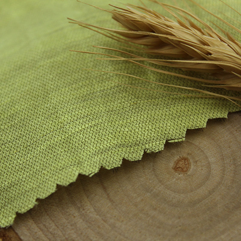 Accept Customization Linen Nylon Blend Textured Crepe Fabric For Shirts ...