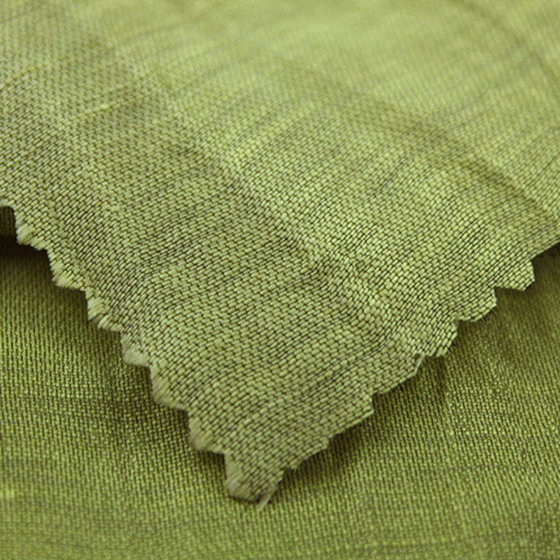 Accept Customization Linen Nylon Blend Textured Crepe Fabric For Shirts ...