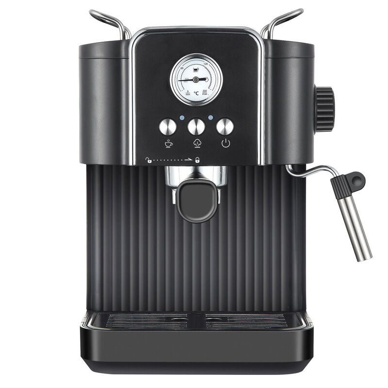Coffee Machine Hot Italian Steam Coffee Machine Semi-automatic Touch ...