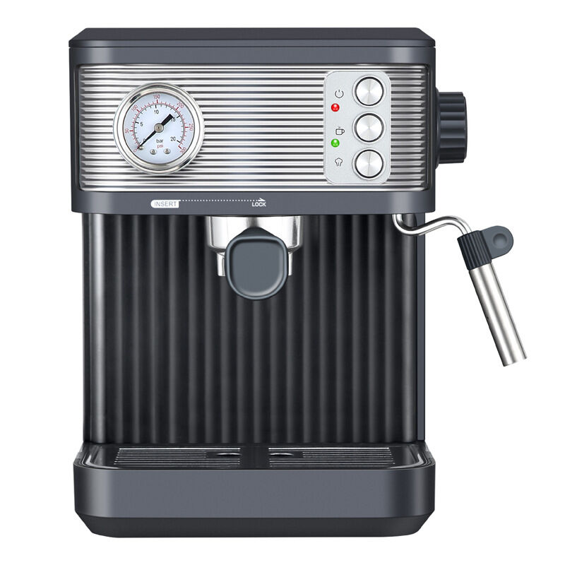 Coffee Machine Hot Italian Steam Coffee Machine Semi-automatic Touch ...