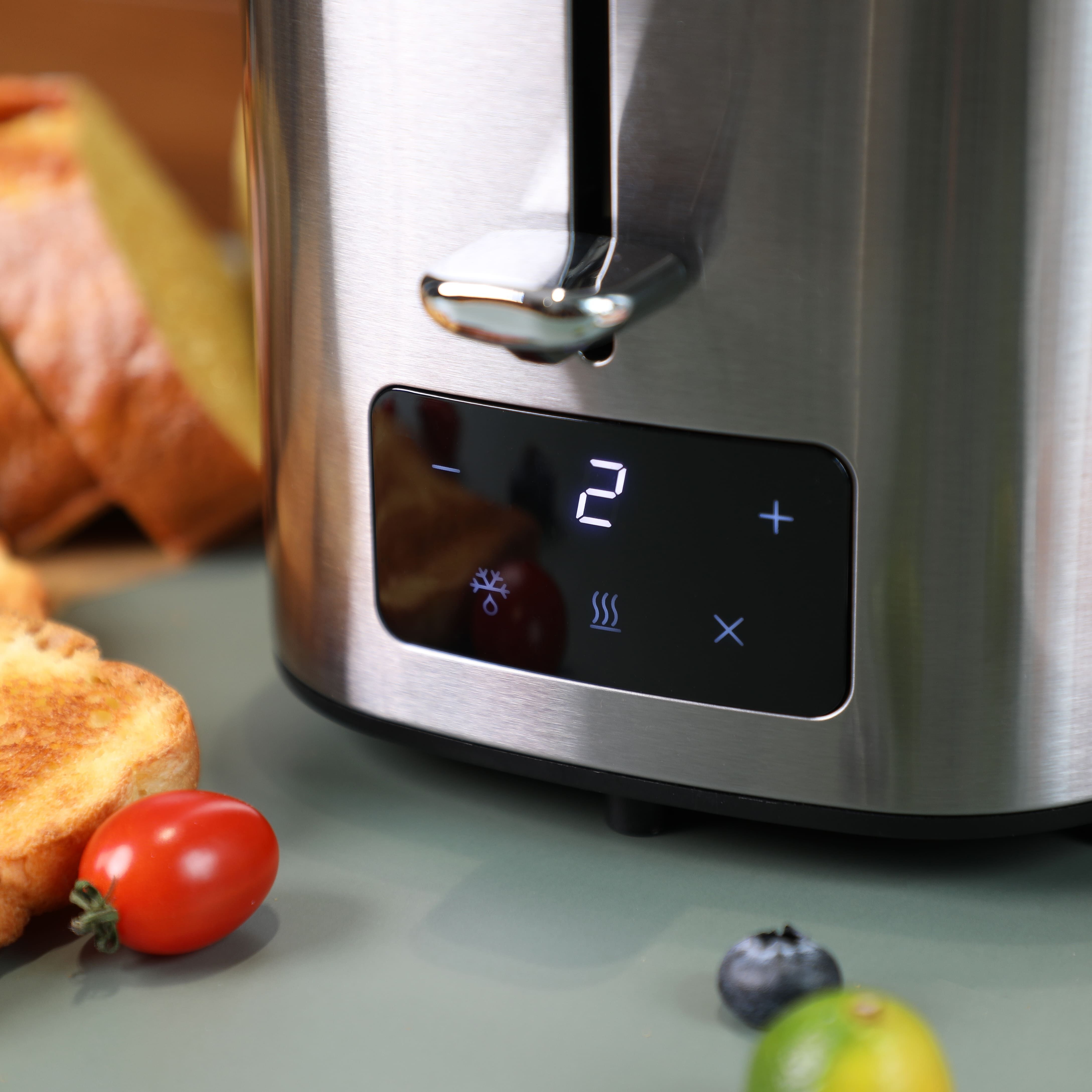 New 2-slice Ss Digital Toaster 6 Browning Levels Touch Control, With A ...